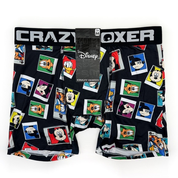 Disney | Underwear & Socks | Disney Crazy Boxer Briefs Underwear Mens ...